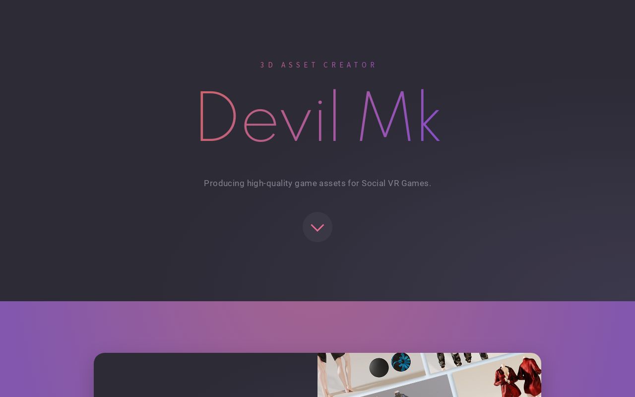 Devil Mk - 3D Asset, VRchat Asset, vrchat clothing, Produce high ...